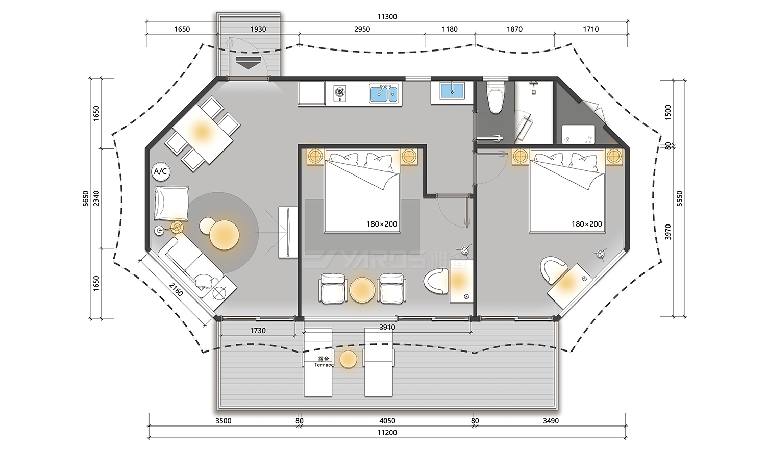 H58-H series-YARDS Yards | Renowned Brand for Glamping Hotel Tents ...